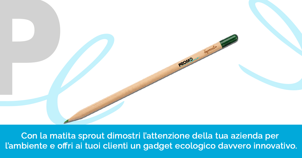 La matita sprout: fa bene al tuo brand e all’ambiente! | PROMOline